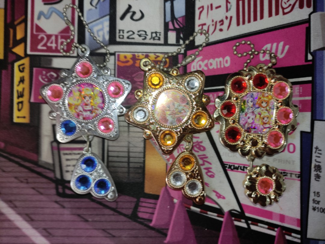 PRECURE KEYCHAINS, Hobbies & Toys, Toys & Games on Carousell
