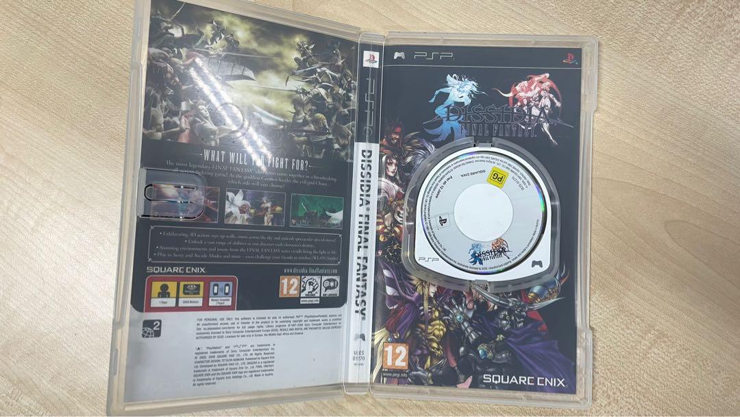 PSP Game - Dissidia: Final Fantasy, Video Gaming, Video Games ...