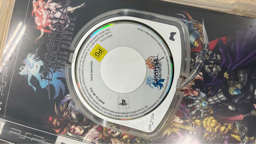 PSP Game - Dissidia: Final Fantasy, Video Gaming, Video Games ...