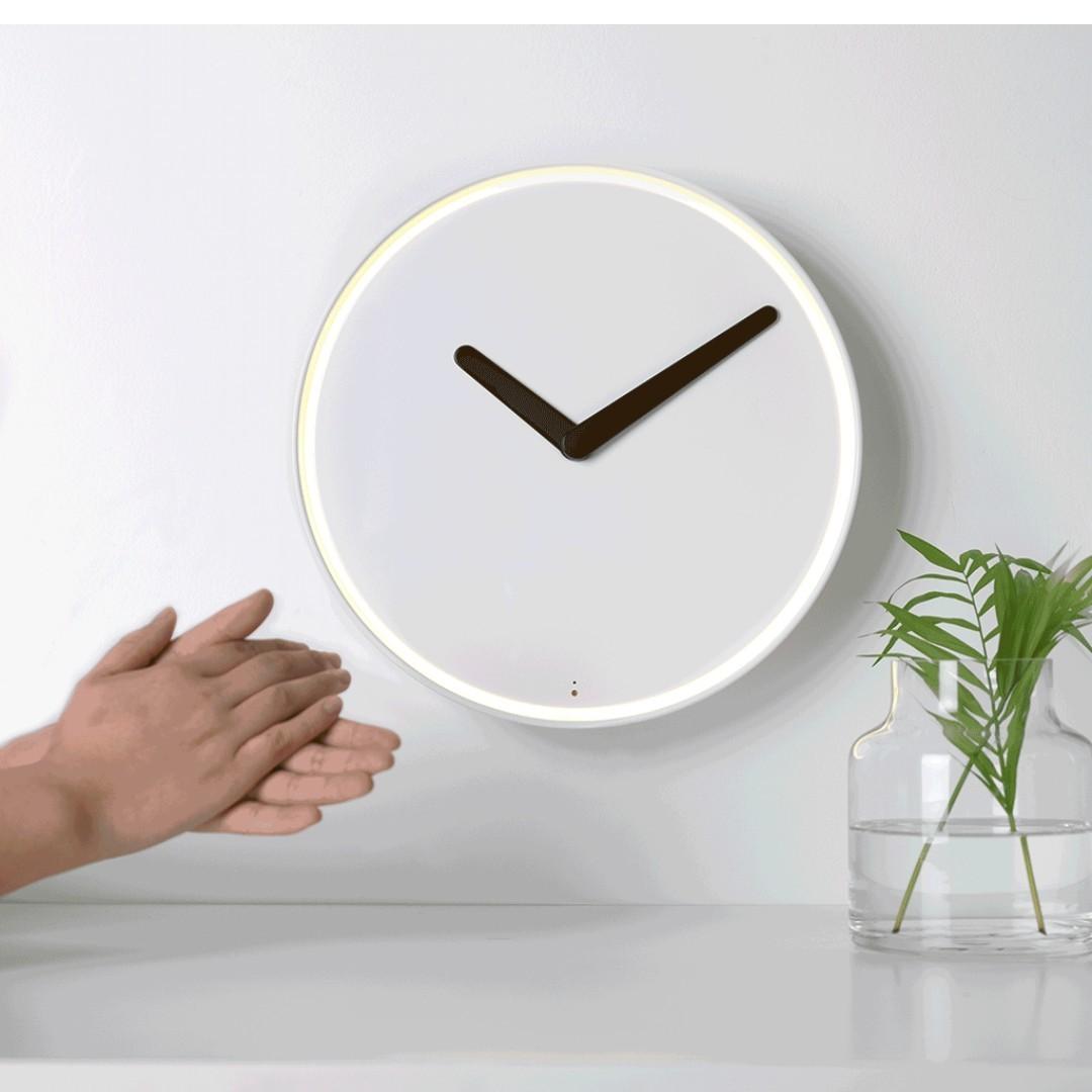 Rare Ikea Stolpa wall clock, Furniture & Home Living, Home Decor ...