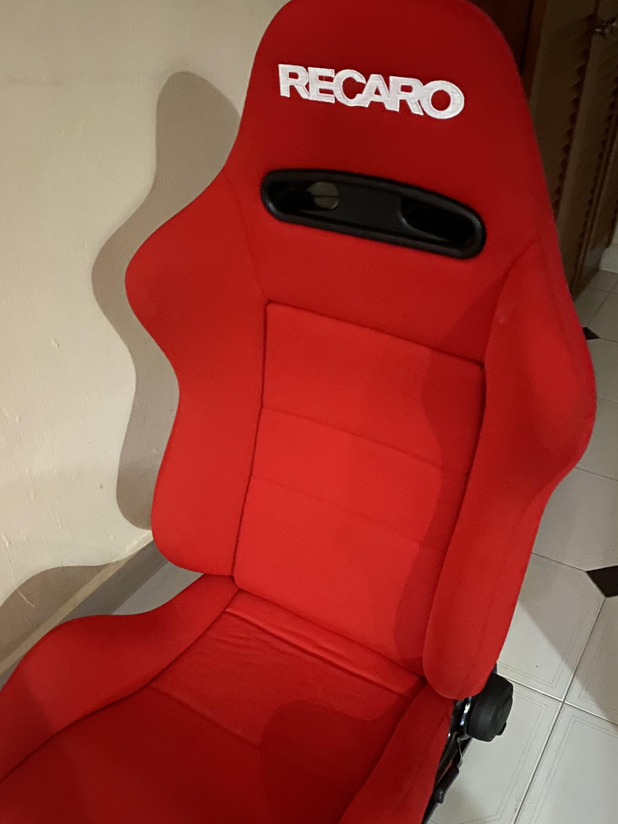 recaro bucket seats (1 pair), Car Accessories, Accessories on Carousell