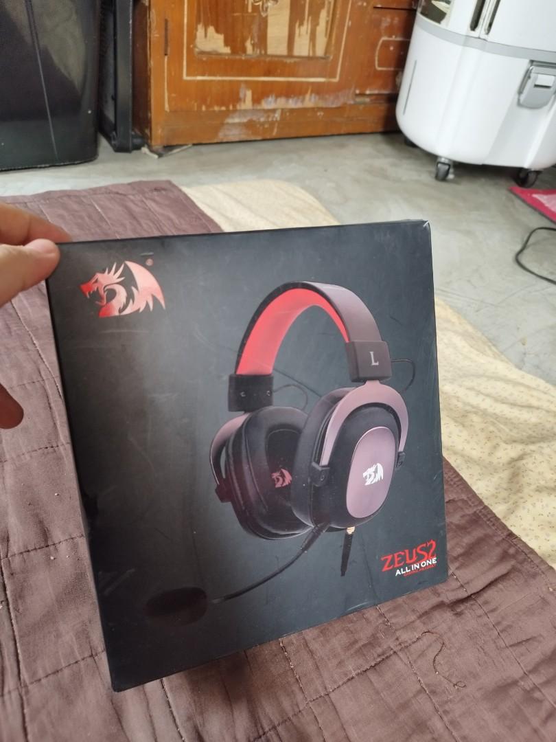 Red Dragon Zeus II, Audio, Headphones & Headsets on Carousell