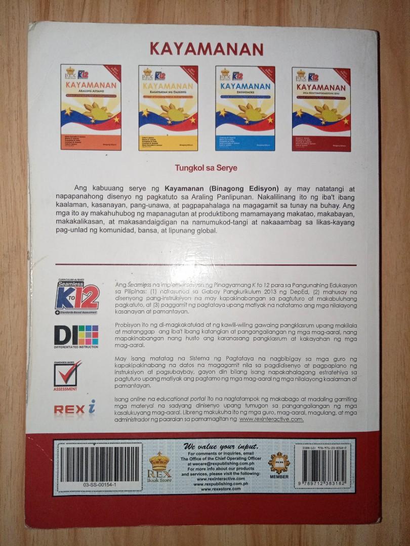 REX KAYAMANAN 10, Hobbies & Toys, Books & Magazines, Textbooks on Carousell