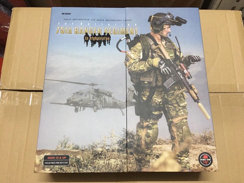 Soldier Story SS051 US Army 75th Ranger Regiment Afghanistan MIB 1/6 ...