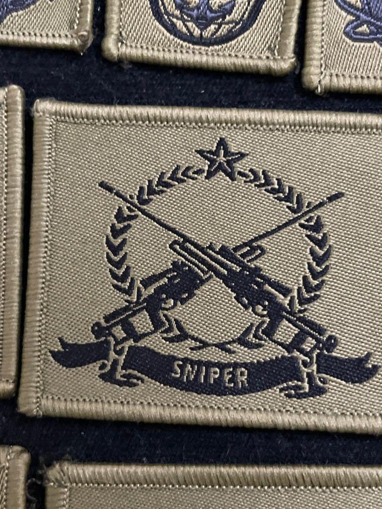 SAF Advance Sniper Badge- No.4 (READ DESC), Hobbies & Toys, Memorabilia ...