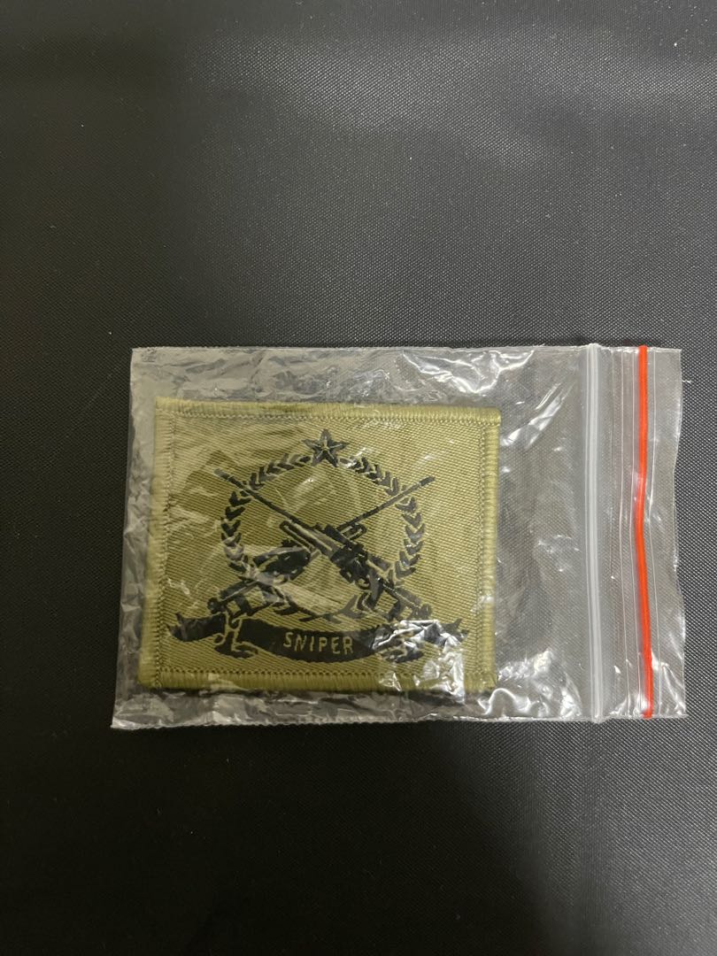 SAF Advance Sniper Badge- No.4 (READ DESC), Hobbies & Toys, Memorabilia ...