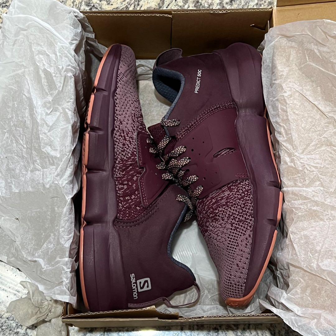 Salomon Predict SOC, Women's Fashion, Footwear, Sneakers on Carousell