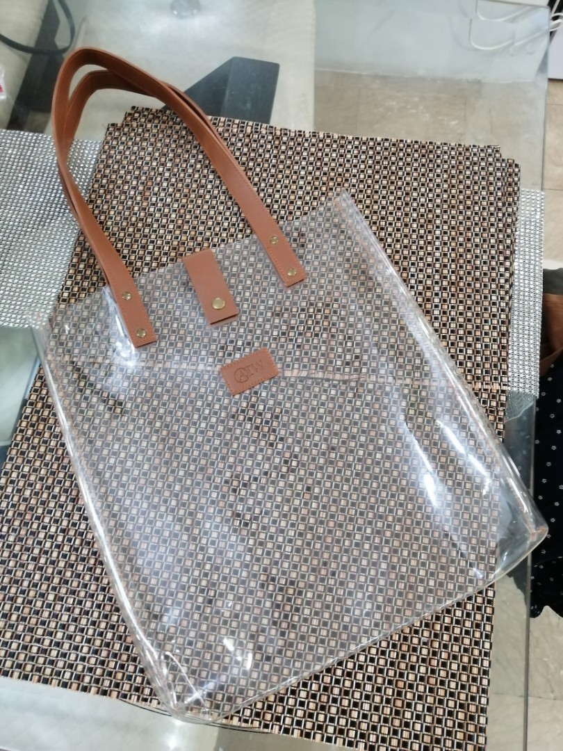 See thru bag, Women's Fashion, Bags & Wallets, Shoulder Bags on Carousell