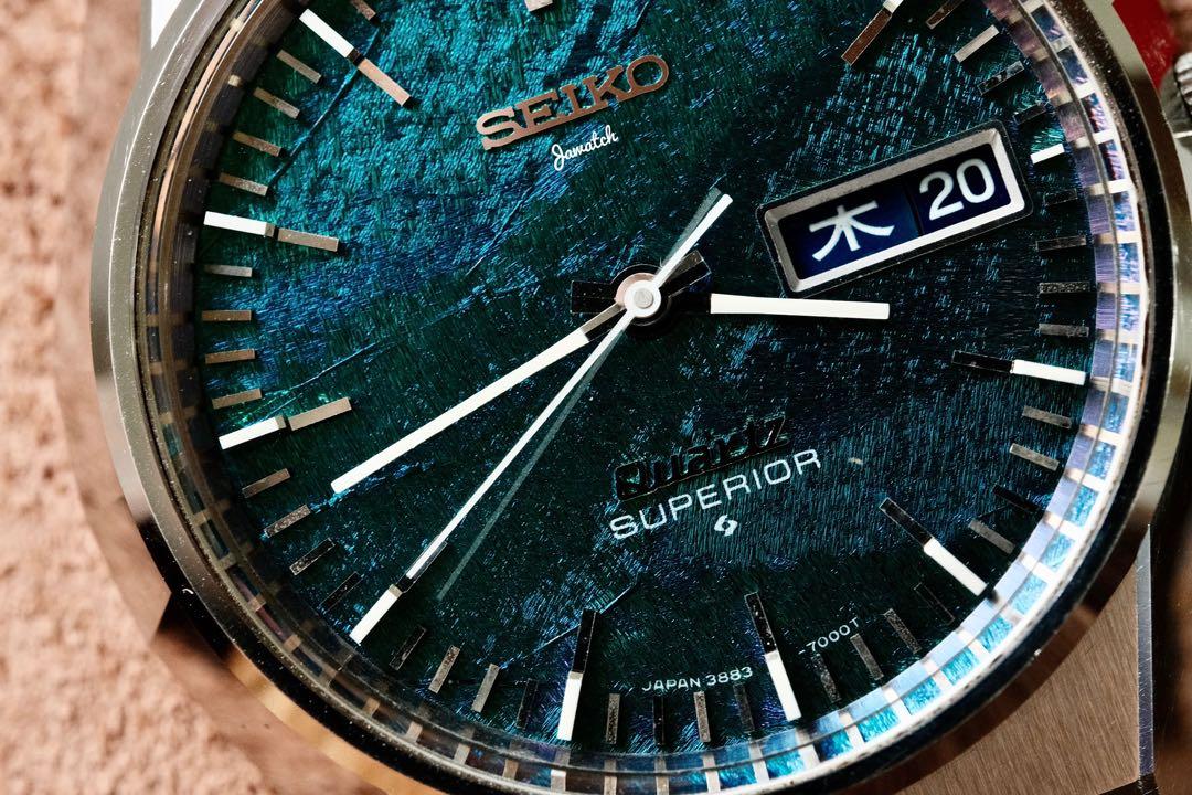 Seiko Quartz Superior Morpho Dial, Men's Fashion, Watches & Accessories, Watches on Carousell