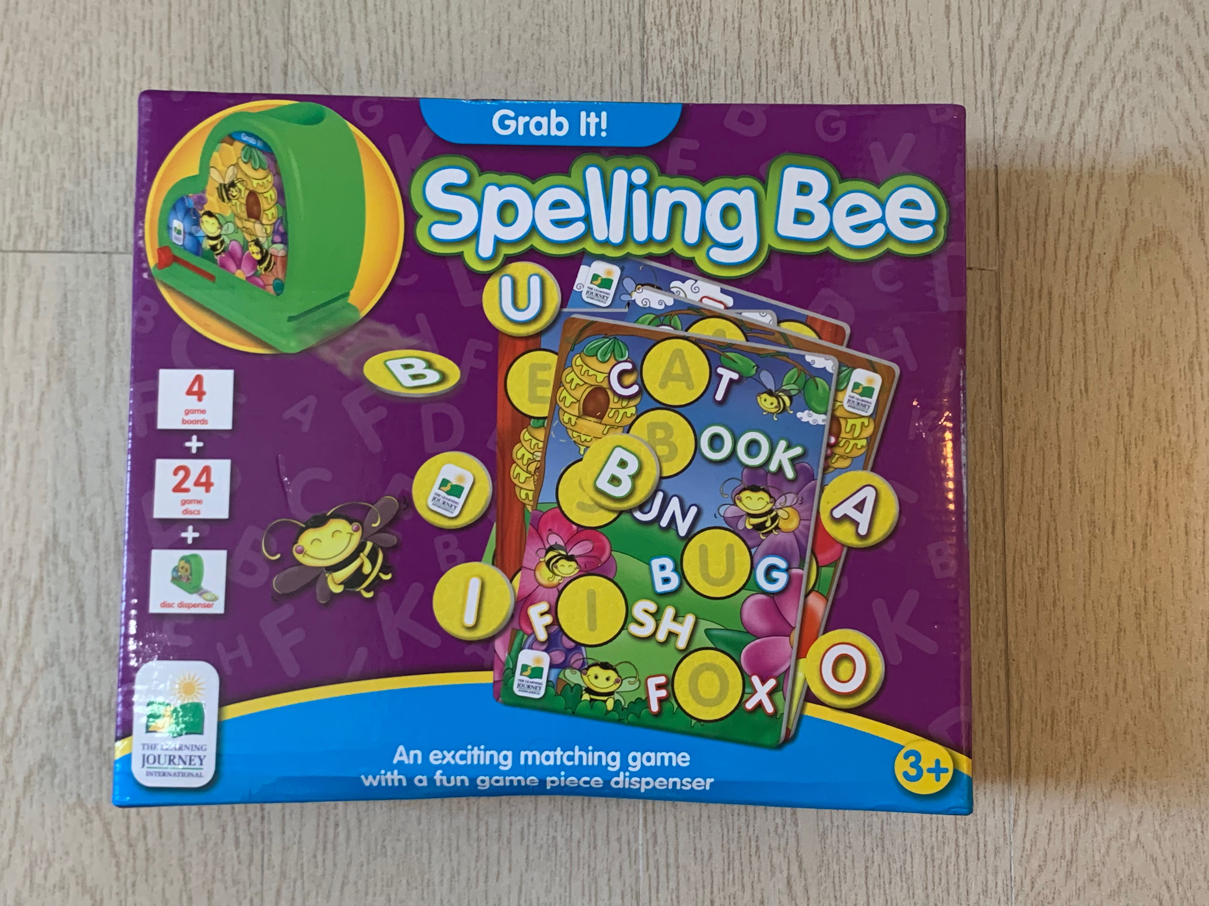 Spelling Bee Board Game, 興趣及遊戲, 玩具 & 遊戲類 - Carousell