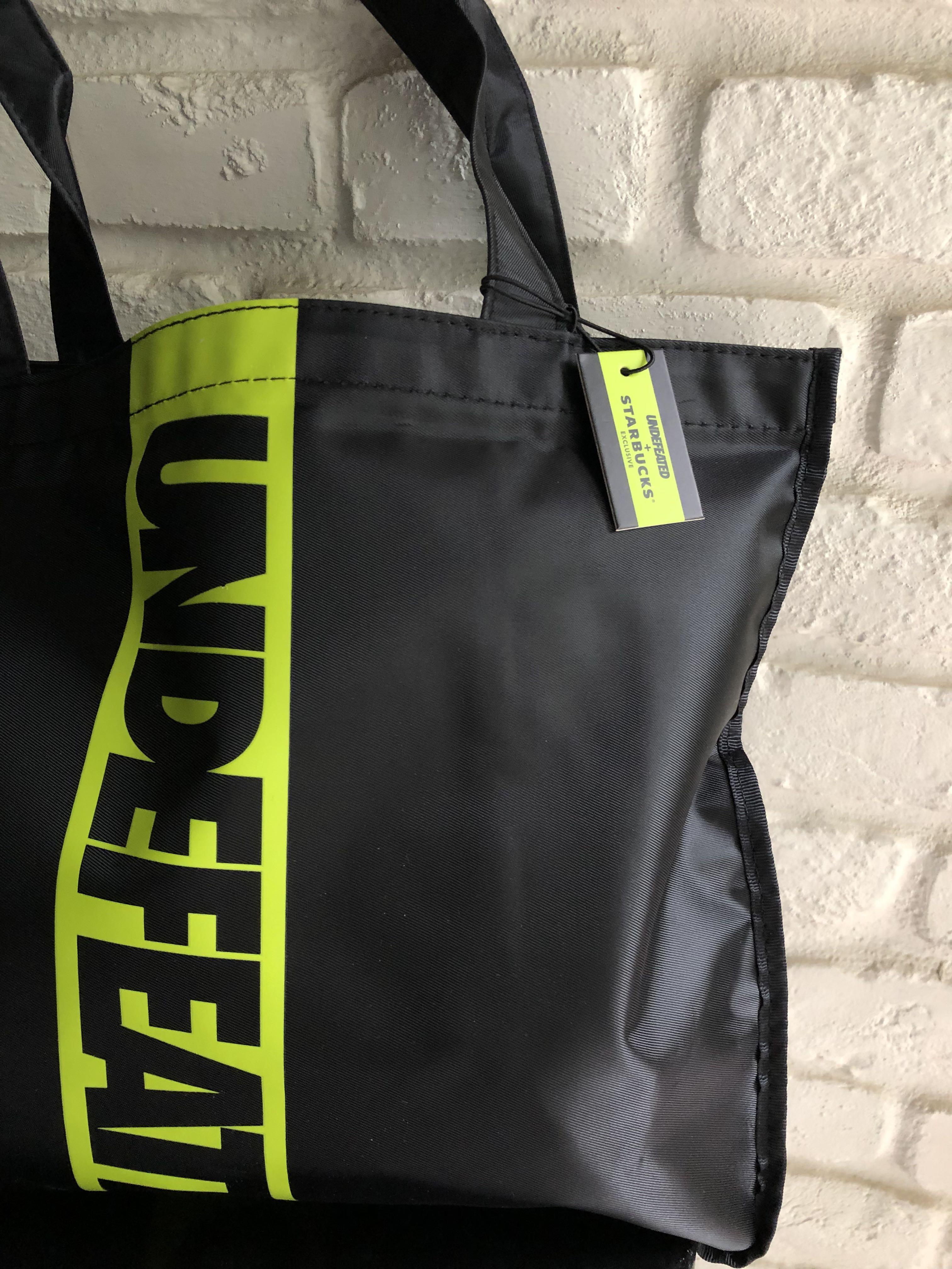 Starbucks x Undefeated tote bag, Women's Fashion, Bags & Wallets, Tote ...