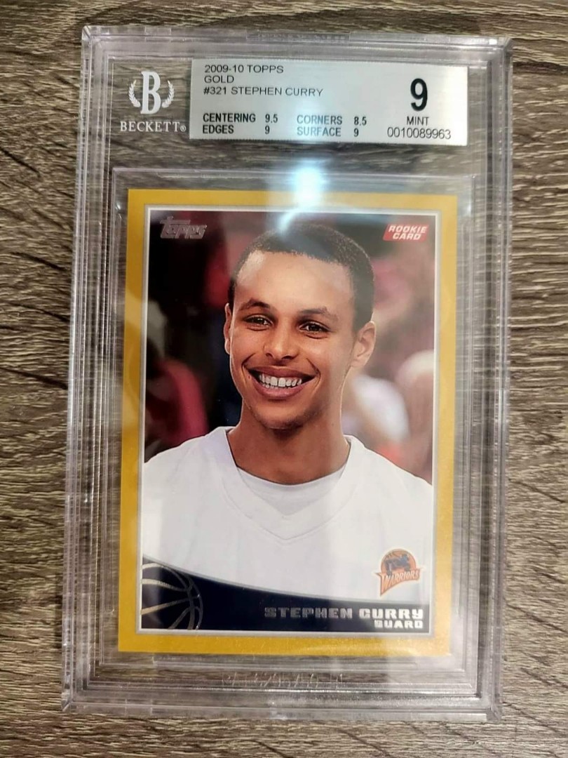 Stephen curry rookie card gold, Hobbies & Toys, Toys & Games on Carousell