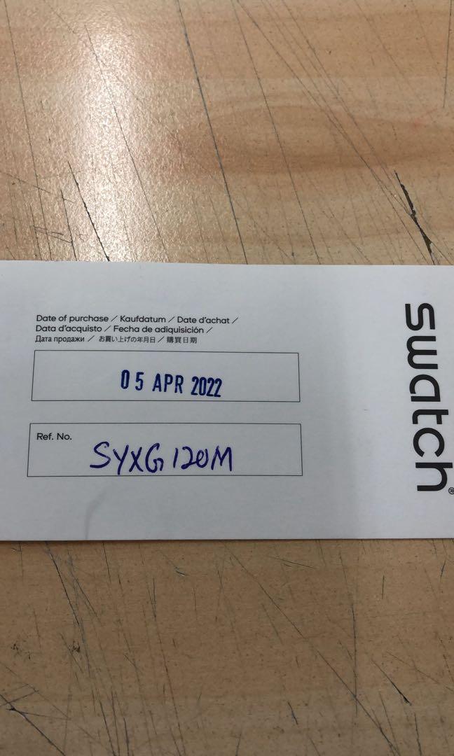 Swatch Contrasted Simplicity SYXG120M, Women's Fashion, Watches ...