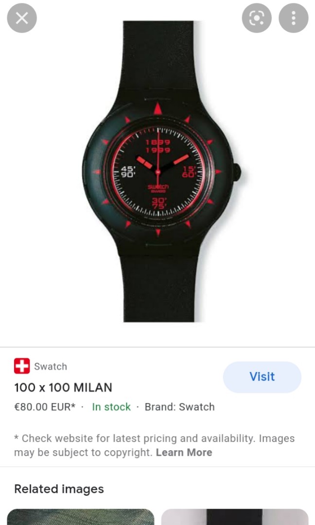 Swatch swiss Milan, Men's Fashion, Watches & Accessories, Watches on ...