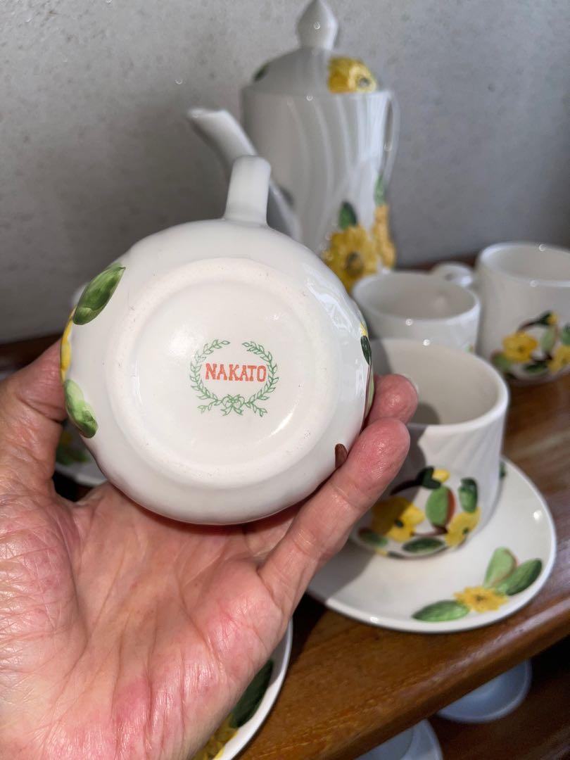 Vintage Tea Set from Japan Nakato, Furniture & Home Living, Kitchenware ...