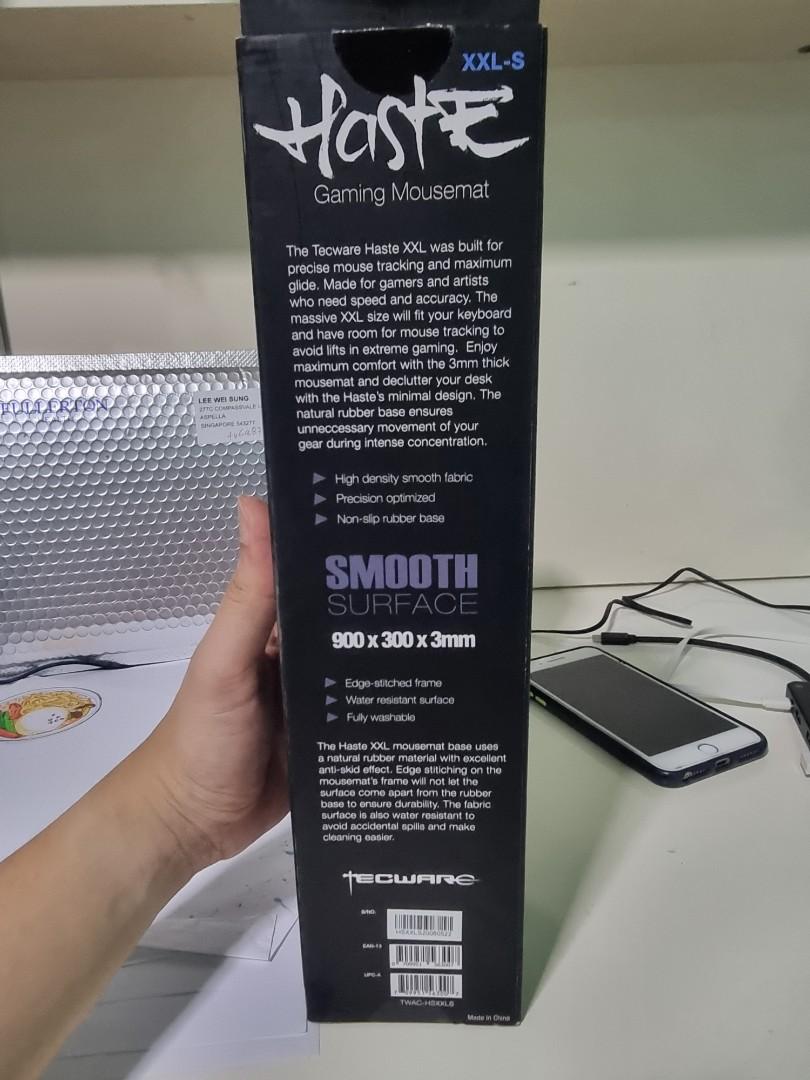 TECWARE haste gaming mouse pad, Computers & Tech, Parts & Accessories ...