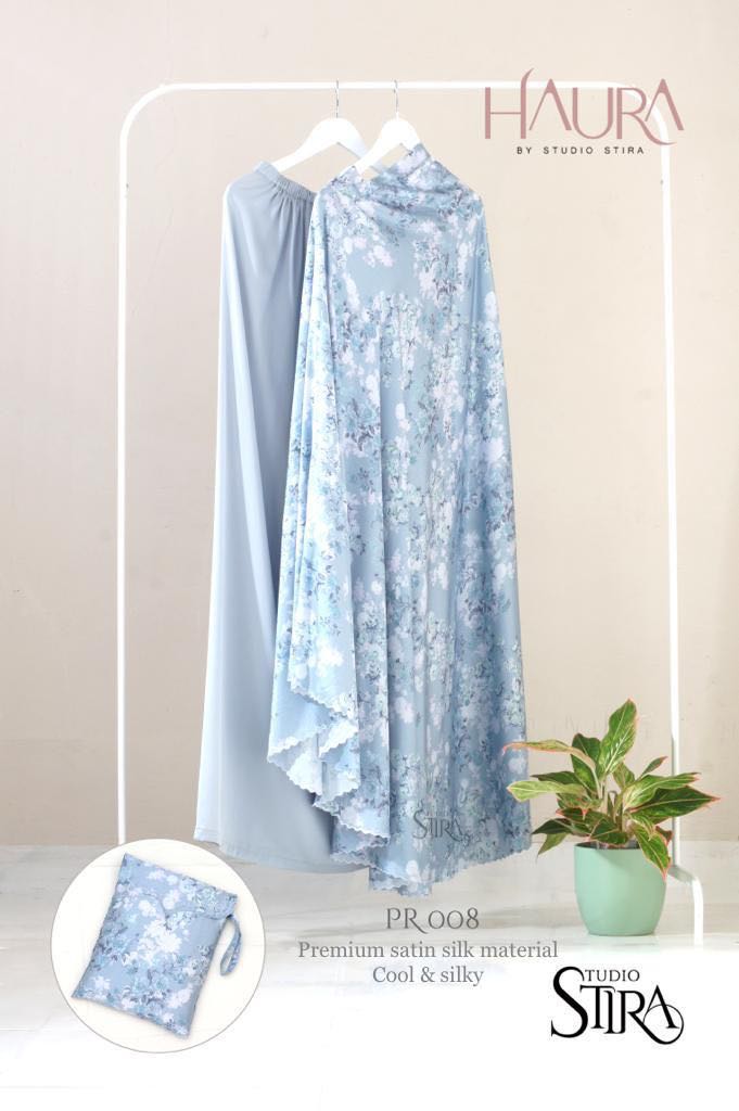 Telekung PREMIUM SATIN SILK PRAYING SET WITH PRAYING MAT, Women's ...