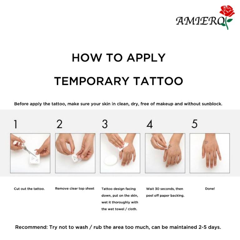 Temporary Tattoo - Day Night On Planet Earth, Women's Fashion, Watches ...