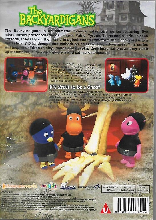 The Backyardigans Secret Mission It's Great To Be A Ghost DVD English ...