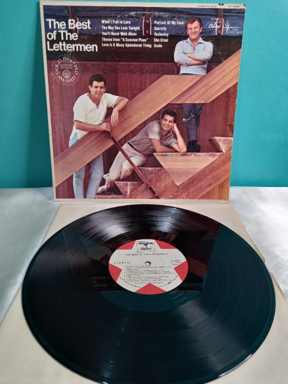THE BEST OF LETTERMEN (GOLD RECORD AWARD) VINYL 12" STEREO, Hobbies ...