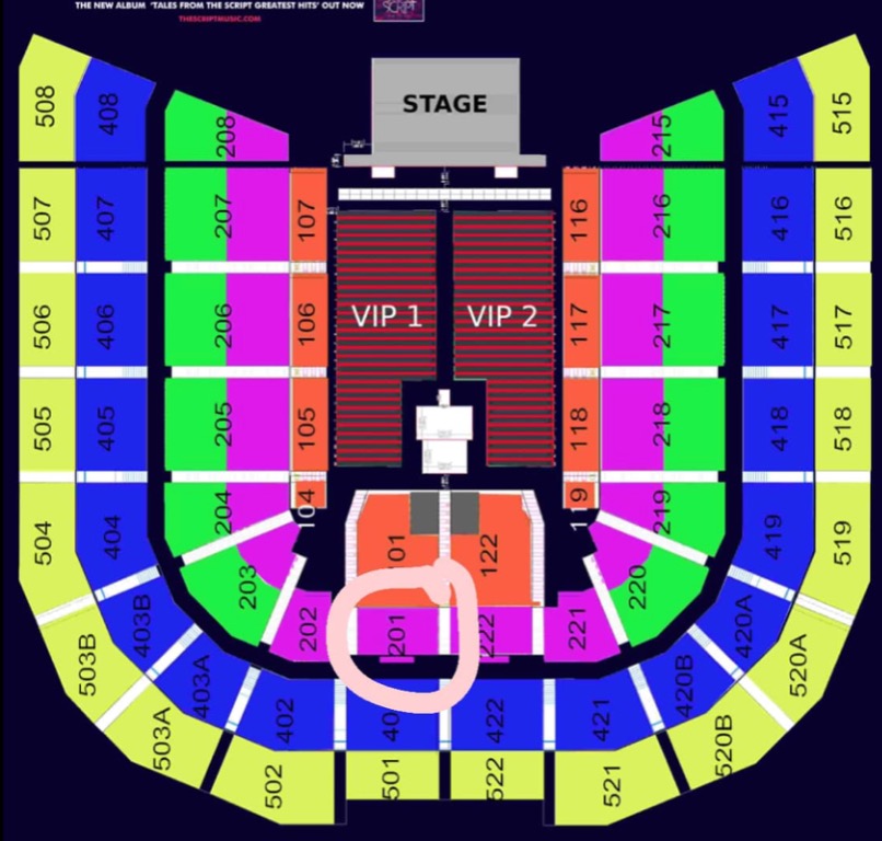 The Script Manila Concert Tickets, Tickets & Vouchers, Event Tickets on ...