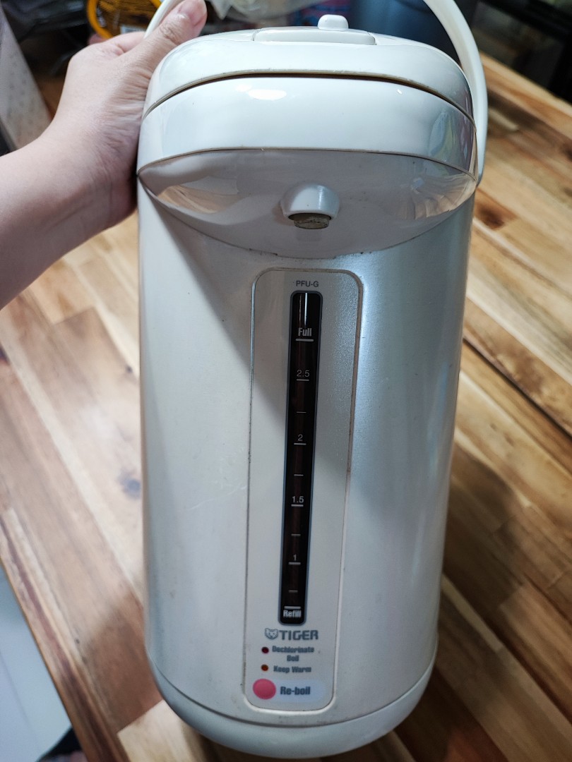 Tiger 2.9litres air pump airpot, TV & Home Appliances, Kitchen ...
