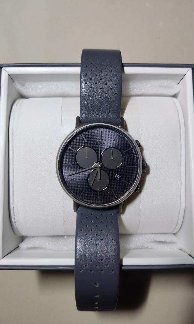 Timex Stealth Gray Chronograph, Men's Fashion, Watches & Accessories ...