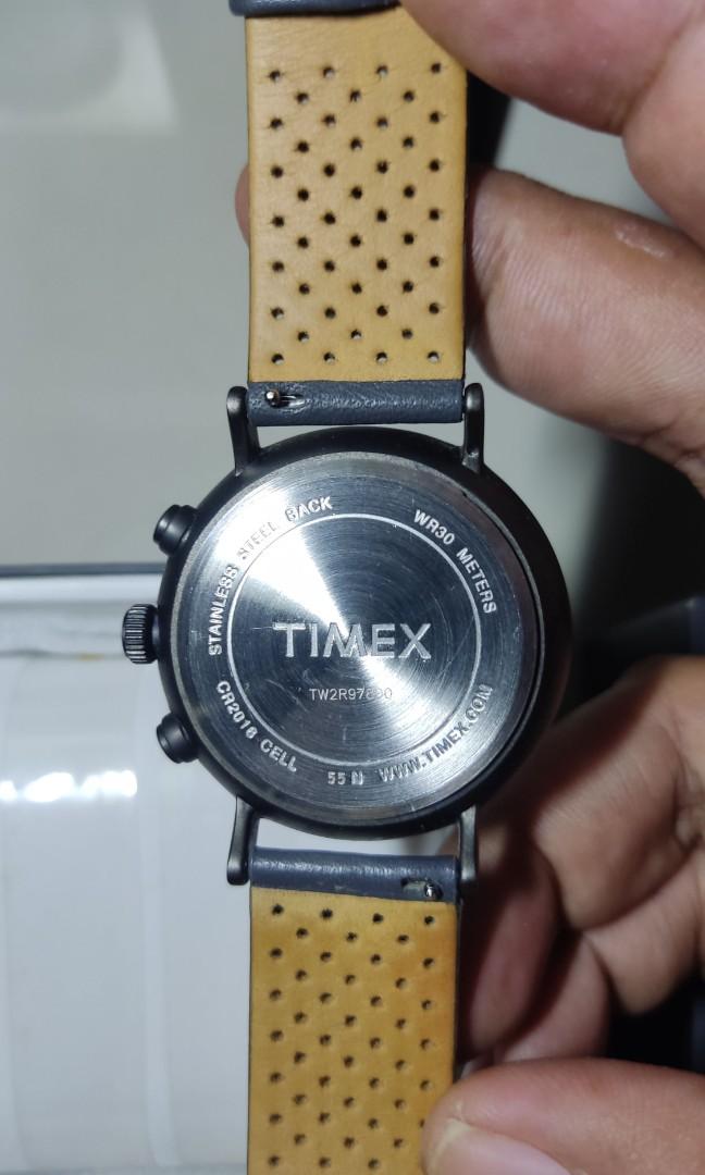 Timex Stealth Gray Chronograph, Men's Fashion, Watches & Accessories ...
