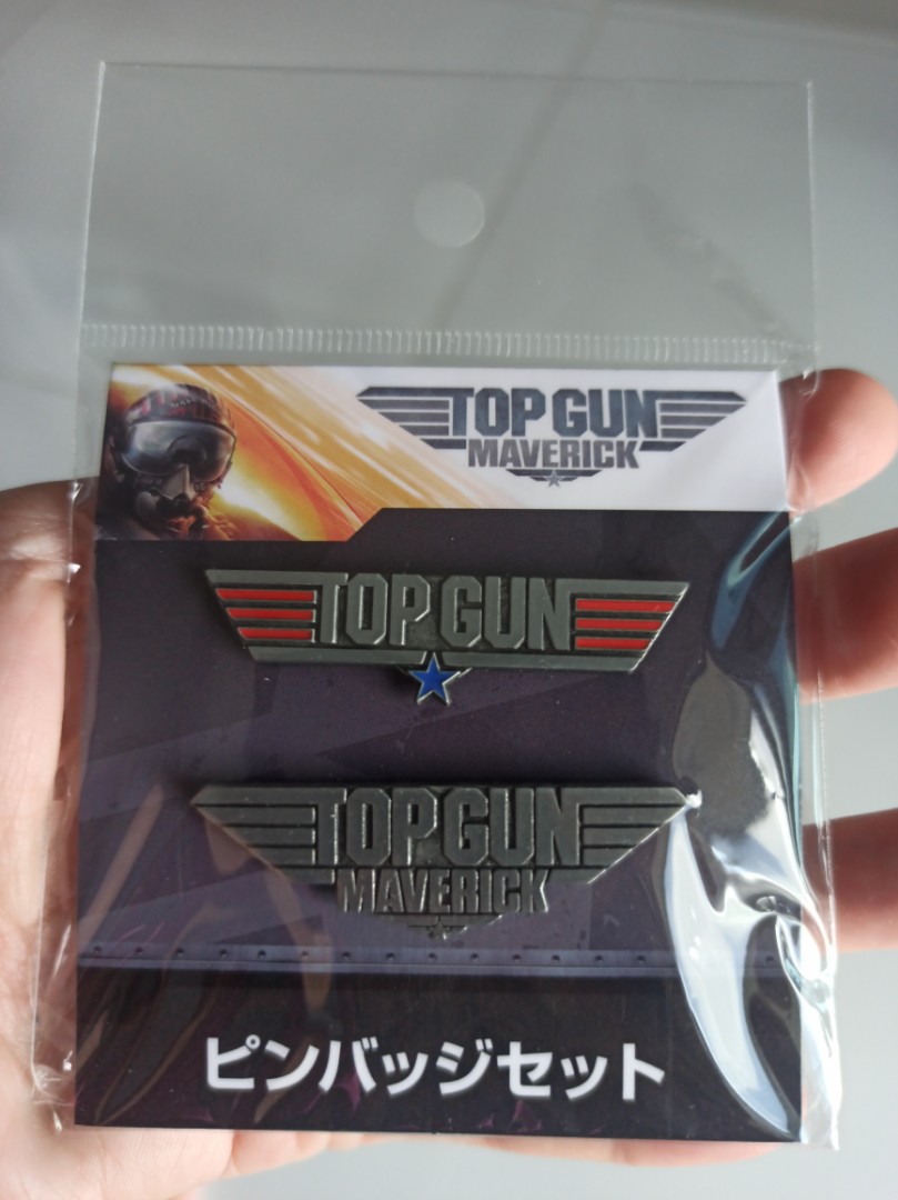 Top Gun Maverick Pins, Hobbies & Toys, Memorabilia & Collectibles, Fan ...