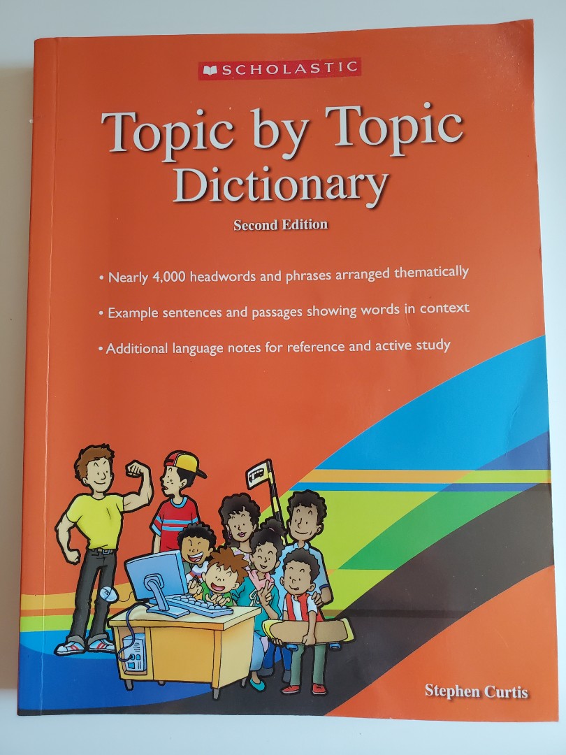 Topic by Topic Dictionary, 興趣及遊戲, 書本 & 文具, 小朋友書 - Carousell