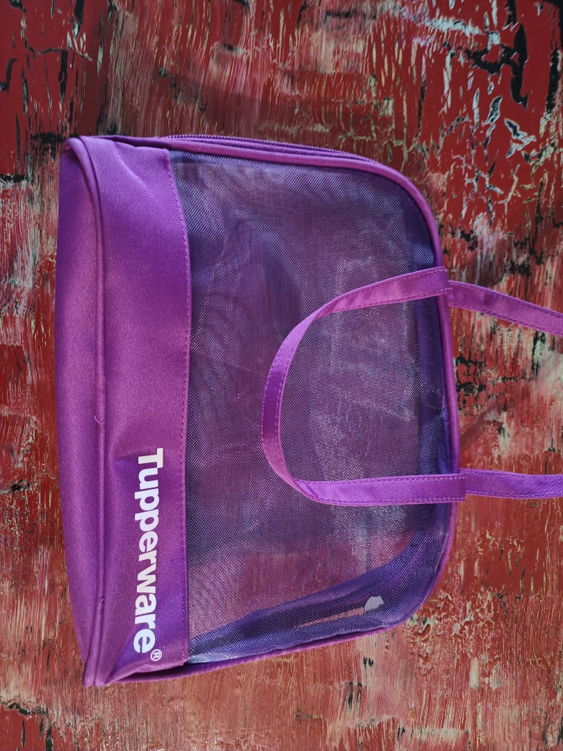 Tupperware lunch box mesh, Babies & Kids, Going Out, Diaper Bags ...