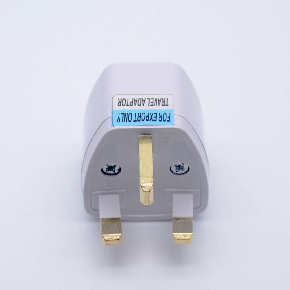 Universal Adapter UK 3 Pin Plug AC Adapter Converter UK/HK/Malaysia ...