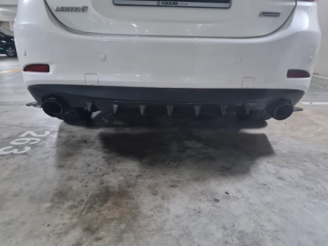 Universal rear diffuser, Car Accessories, Accessories on Carousell