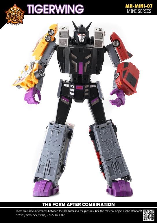 MHZ Toys, MH-Mini-07 Tigerwing (G1 Menasor Stunticons), Transformers ...