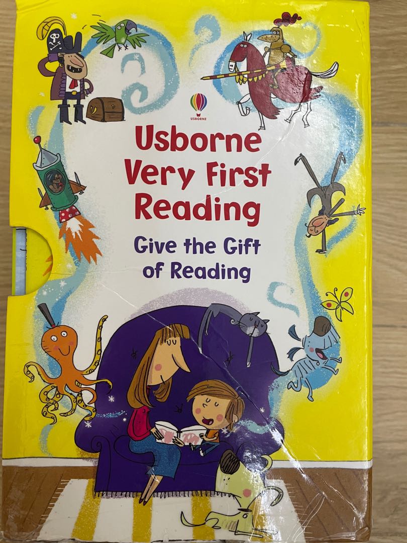 Usborne Very First Reading, 興趣及遊戲, 書本 & 文具, 小說 & 故事書 - Carousell