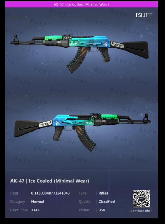 USP printstream and ak-47 ice coaled both MW, Video Gaming, Gaming ...