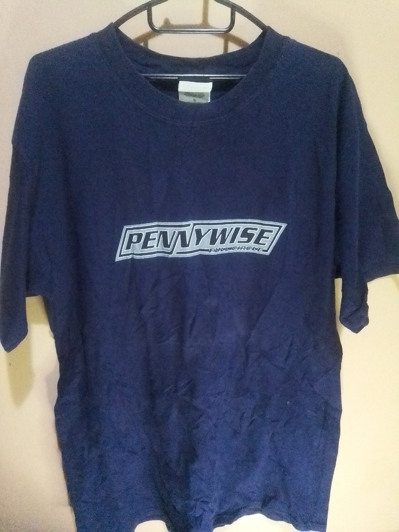 Vintage 90s Pennywise Band Shirt, Men's Fashion, Tops & Sets, Tshirts ...