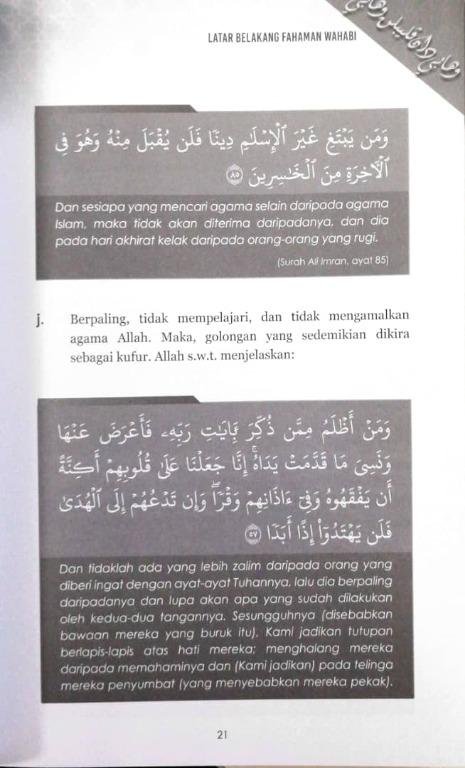 Wahabi dan Pelabelan Wahabi Oleh Prof Dr Basri Ibrahim Al Azhari (Malay ...