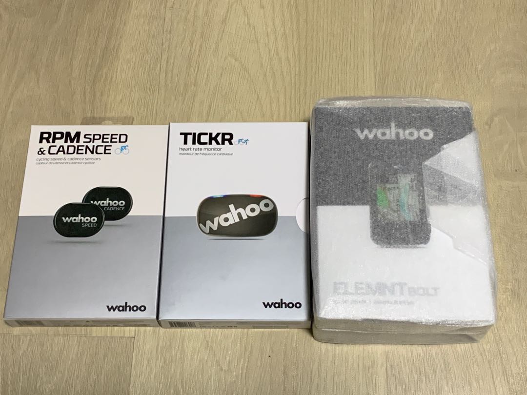 Wahoo Elemnt Bolt V2 bundle set, Sports Equipment, Bicycles & Parts ...