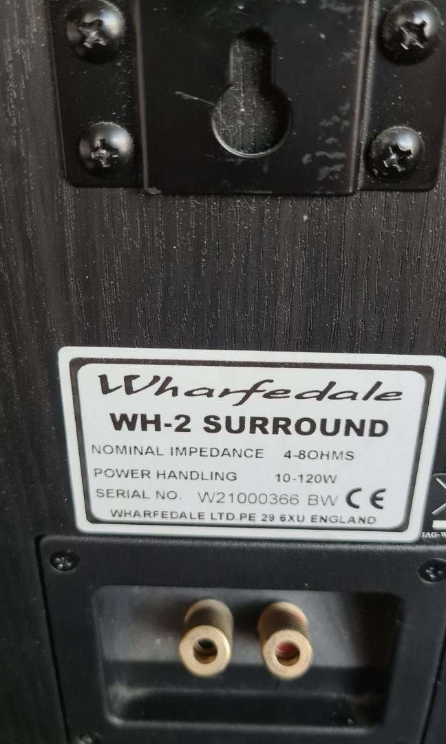 Wharfedale WH-2 Surround Speakers, Audio, Soundbars, Speakers ...