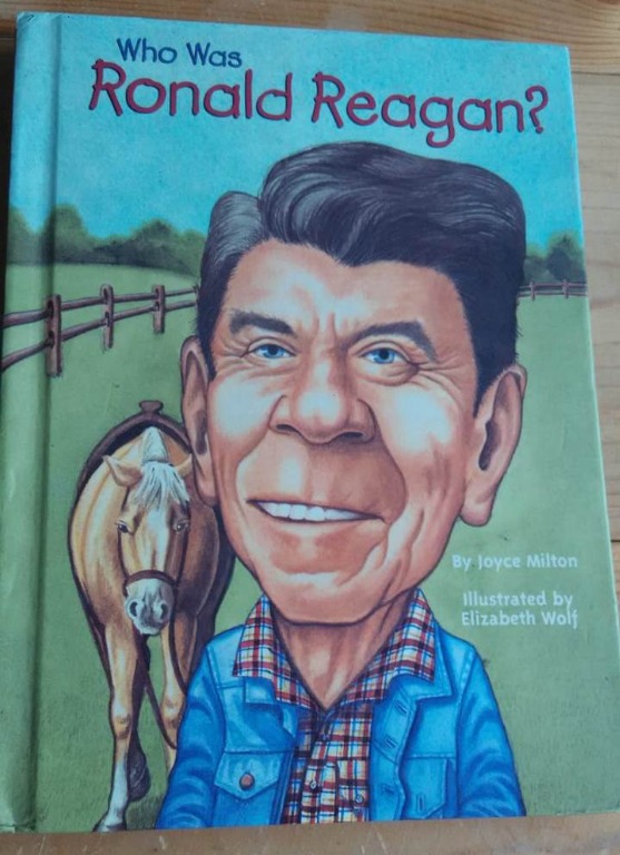 Who Was President Ronald Reagan Historical Biography USA Book by Joyce ...