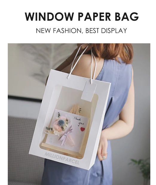 Window paper bag!, Hobbies & Toys, Stationery & Craft, Other Stationery ...