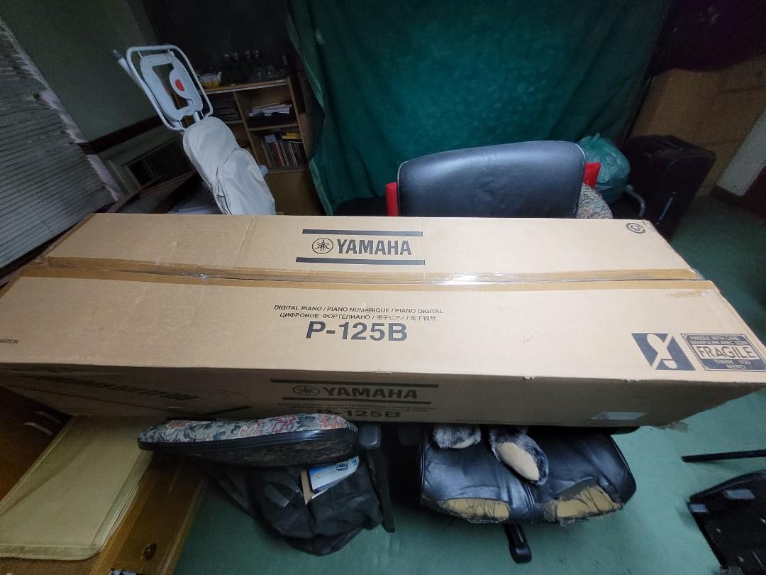 YAMAHA P-125B Digital Piano, Hobbies & Toys, Music & Media, Musical ...