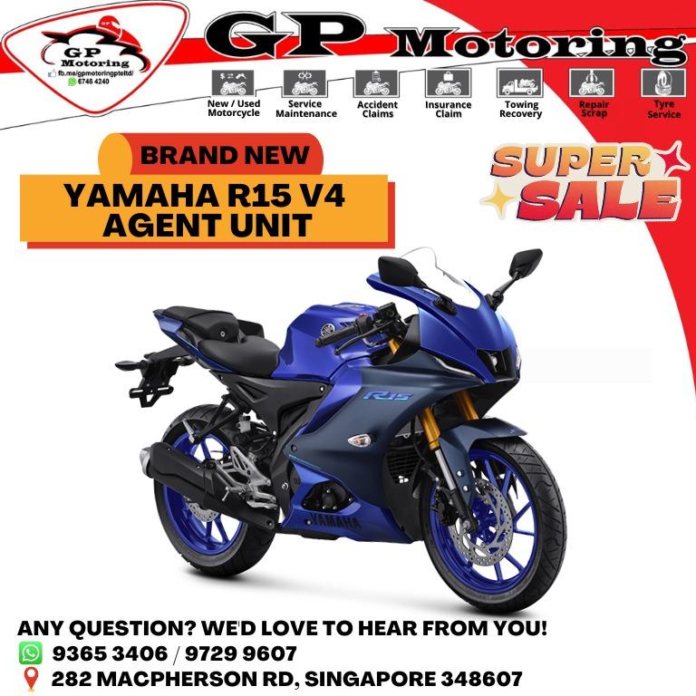 YAMAHA R15 V4 | BRAND NEW | CLASS 2B SPORTS BIKE, Motorcycles ...