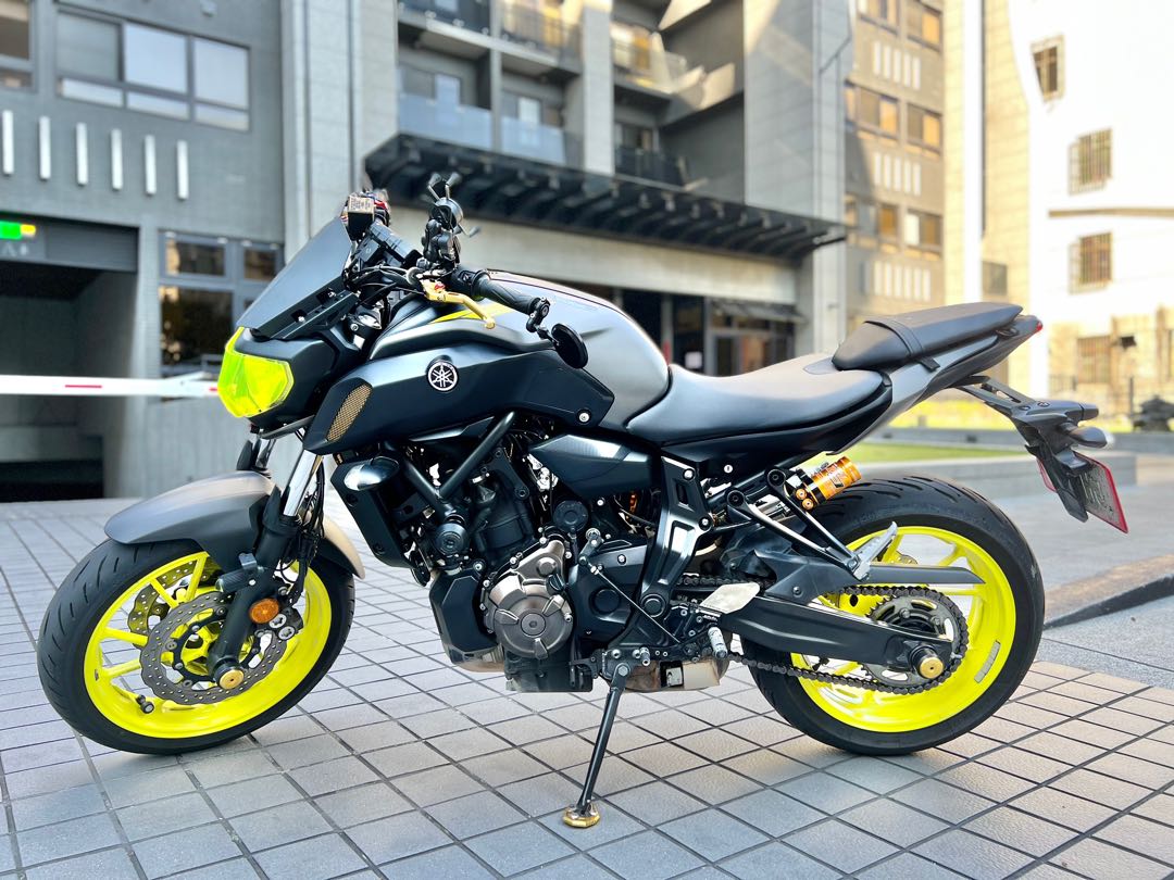 2018/19年 Yamaha MT07 ABS 總代理 車況極優 可分期 歡迎車換車 MT-07 改款後, 機車, 重機在旋轉拍賣