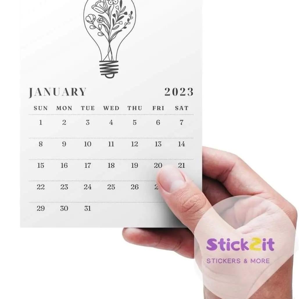 2023 Minimalist Desk Calendar, Hobbies & Toys, Stationary & Craft ...