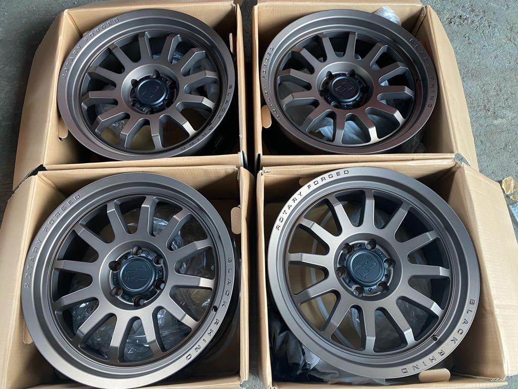 20” Blackrhino Rapid Bronze Mags 6Holes pcd 139 Bnew Orig, Car Parts ...