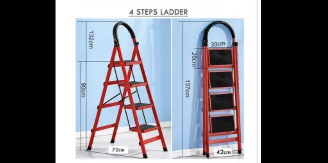 4 steps ladder, Furniture & Home Living, Furniture, Shelves, Cabinets ...