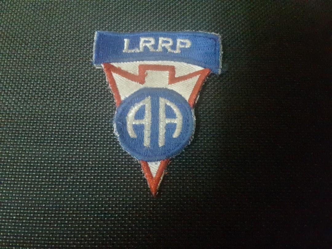 82nd Airborne LRRP Long Range Reconnaissance Patrol team pocket patch ...
