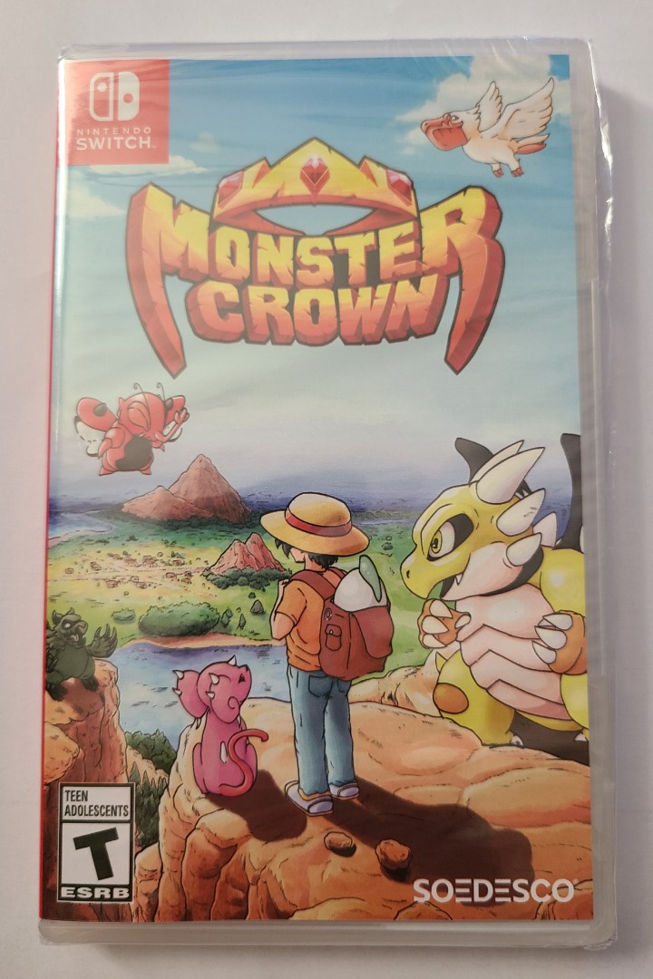 全新現貨 Nintendo Switch Monster Crown 美版 英文 任天堂 NS, 電子遊戲, 電子遊戲, Nintendo 任 ...